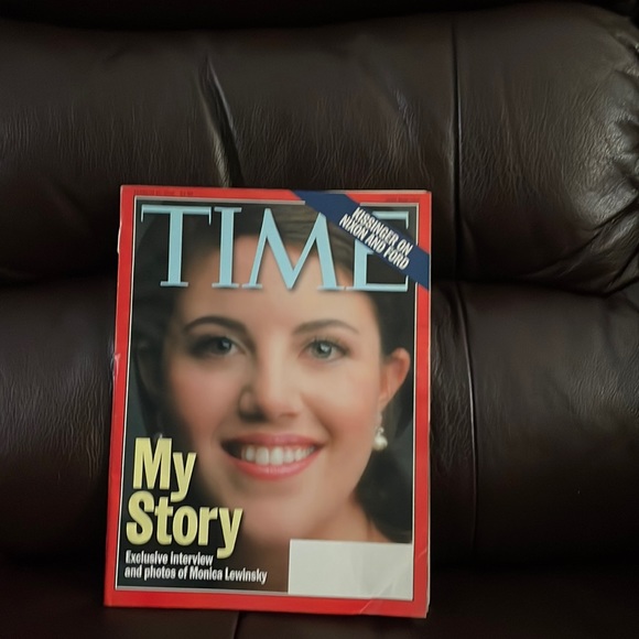Time magazine | Other | 999 Time Magazine Monica Lewinsky Issue | Poshmark